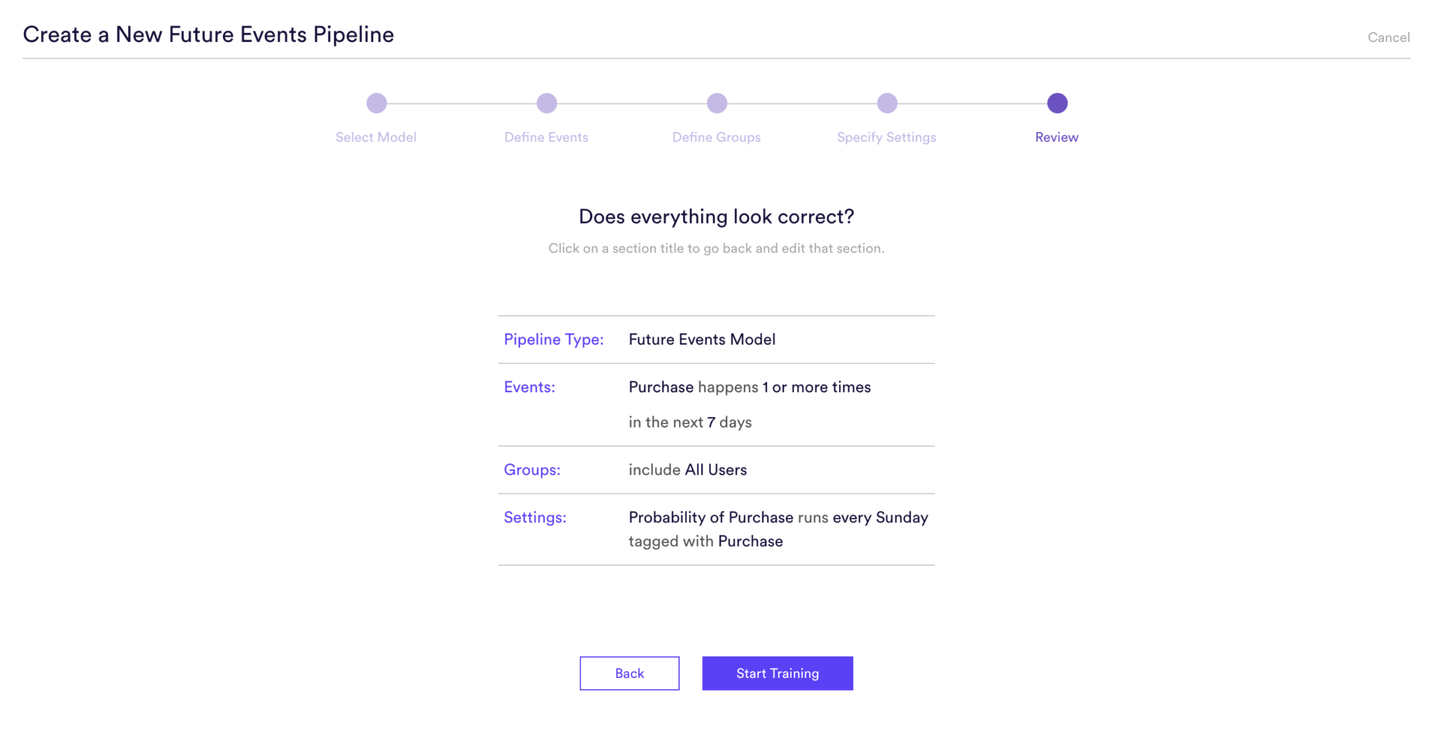 Predict If A User Will Make A Purchase Mparticle Cortex