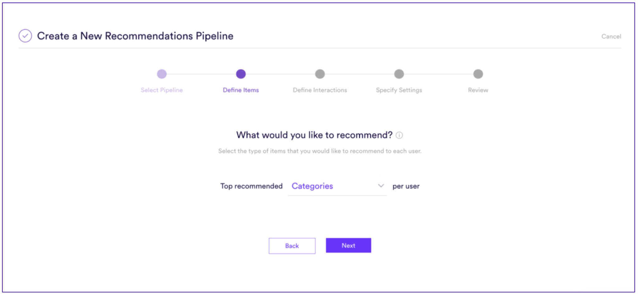 Category Recommendations Case Study | Vidora